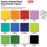 TEACHER'S PALLETE CLASS PACK#5 PINTS - 12 COLORS